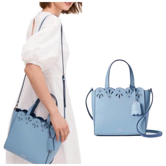 kate spade | Bags | Kate Spade Magnolia Street Eyelet Mini Mina Purse ...